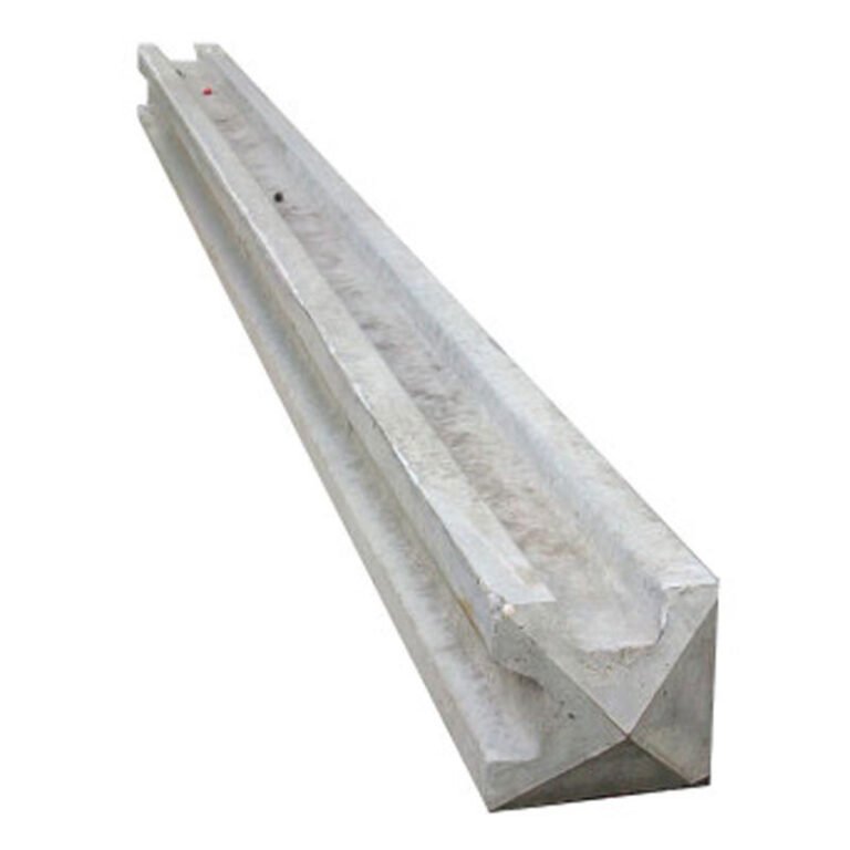 5ft Concrete Corner Fence Post | 5x5 Weathertop | Stock Item | A51